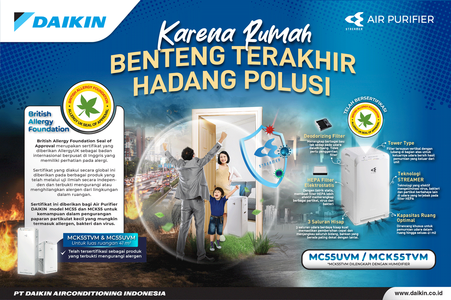Solusi Untuk Polusi dengan Air Purifier Tersertifikasi