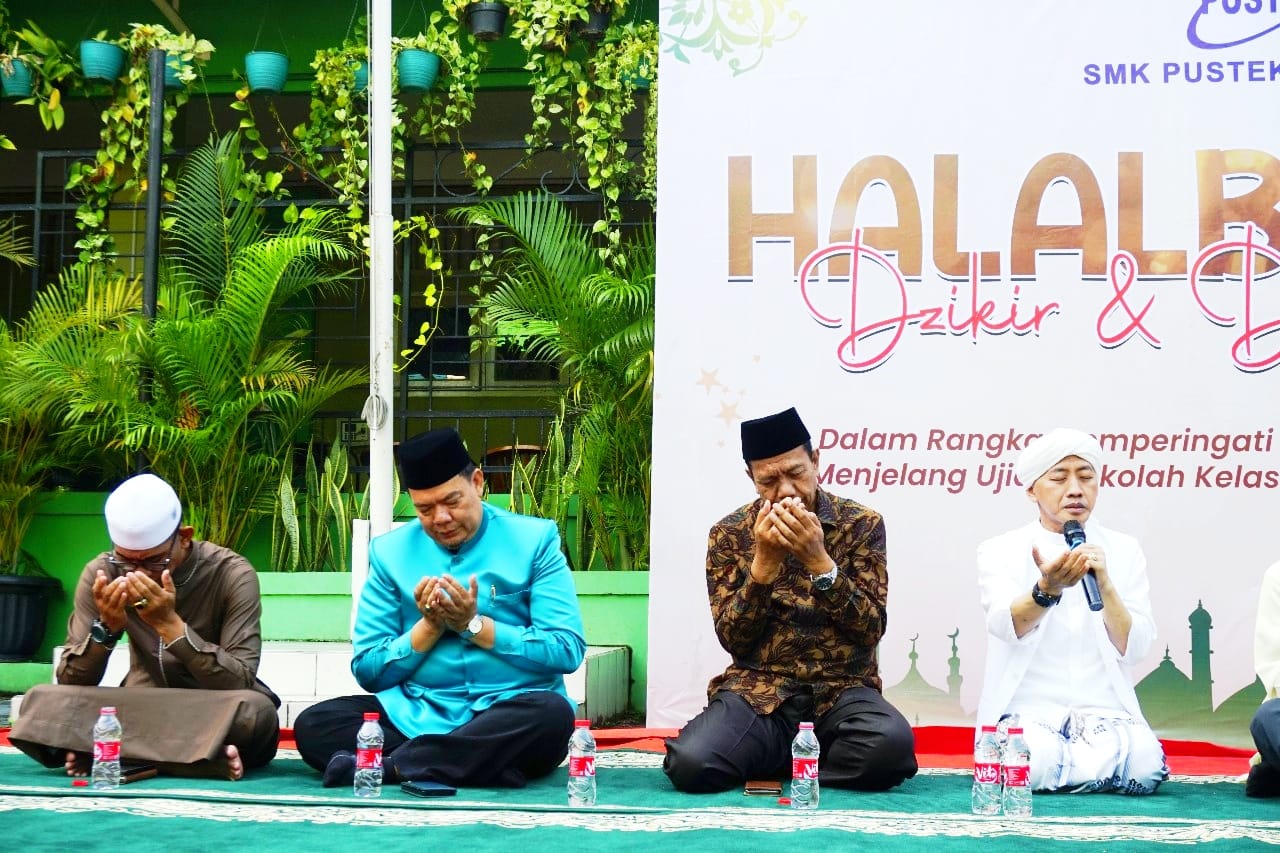 Ribuan Siswa SMK Pustek Serpong Ikuti Halal Bihalal dan Rayakan Milad ...