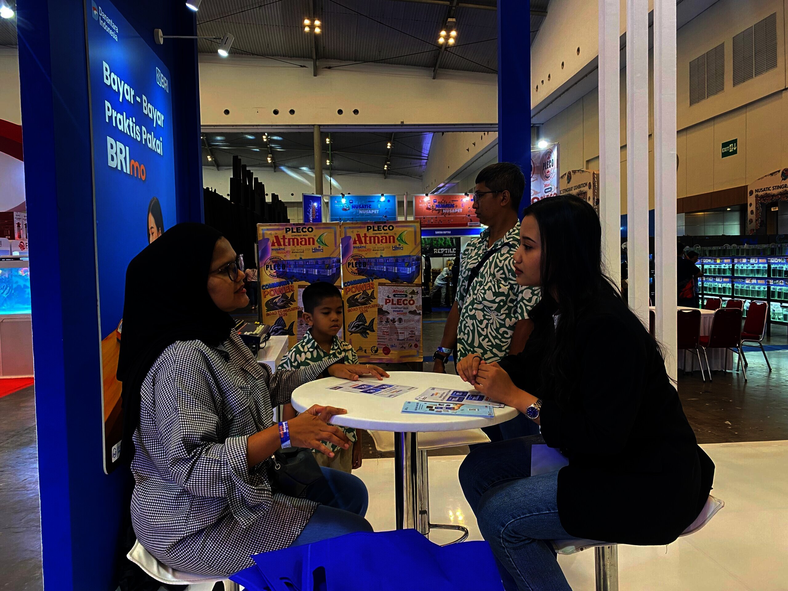 BRI RO Jakarta 3 Maksimalkan Digital Experience Pengunjung di NUSATIC & NUSAPET 2025 di ICE BSD