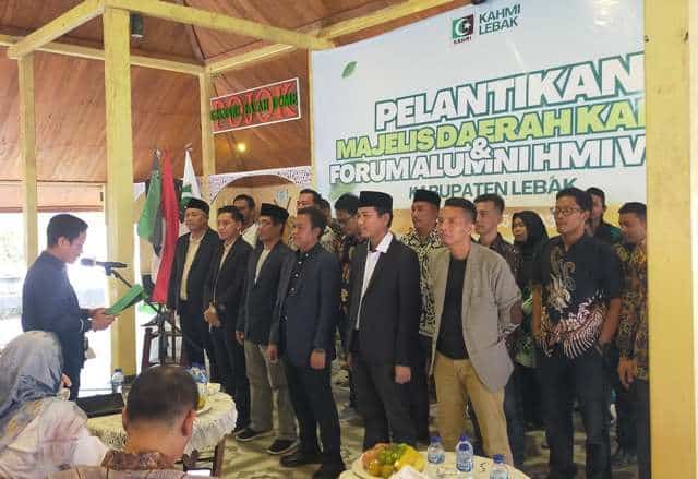 MD KAHMI Lebak Periode 2025-2030 Dikukuhkan