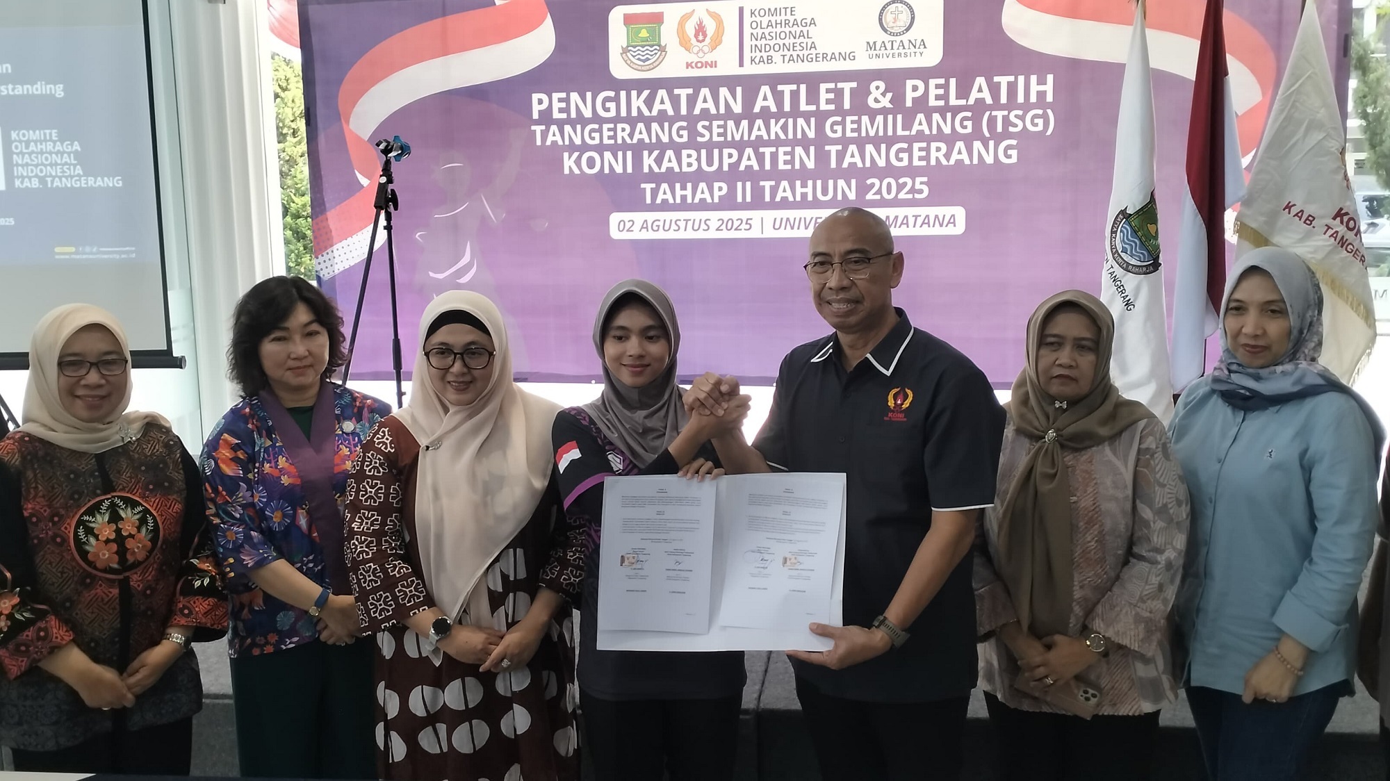 KONI Kabupaten Tangerang Kembali Ikat Atlet dan Pelatih